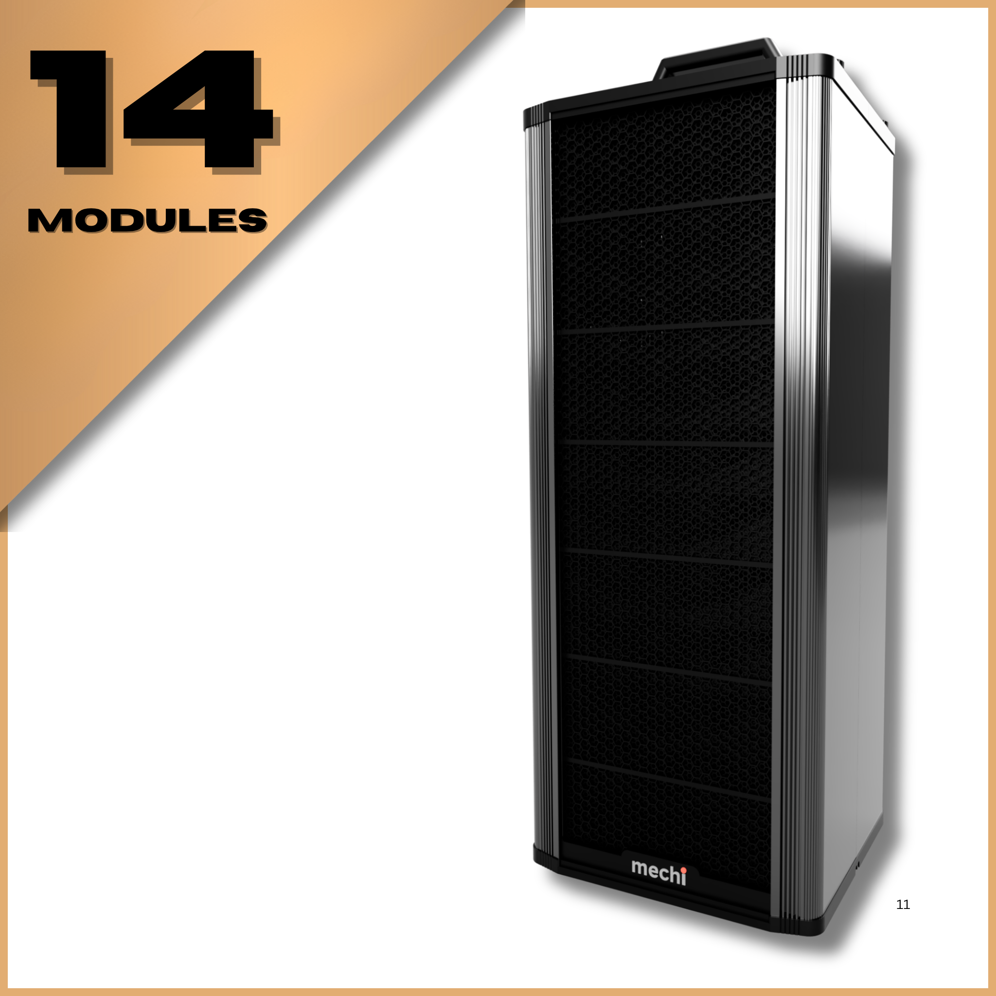 Mechi 14 Module Case Frames – Tabletop Tech
