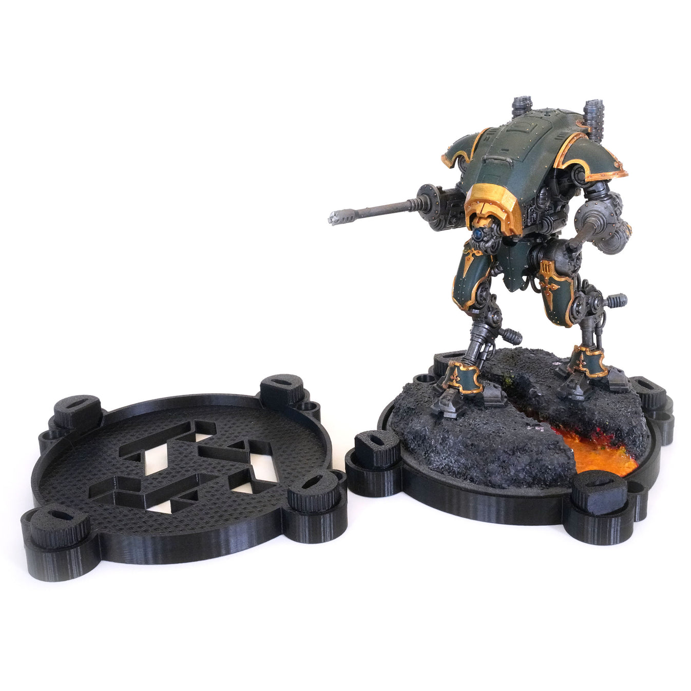 Monster Mechi Single 100mm Round Base Mount – Tabletop Tech